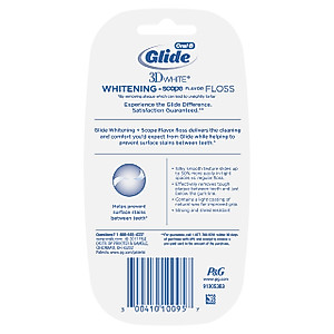 Oral-b Glide 3D White Whitening Plus Scope Radiant Mint Flavor Floss 35M Twin Pack