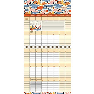 Posh 17-Month 2020-2021 Family Wall Calendar