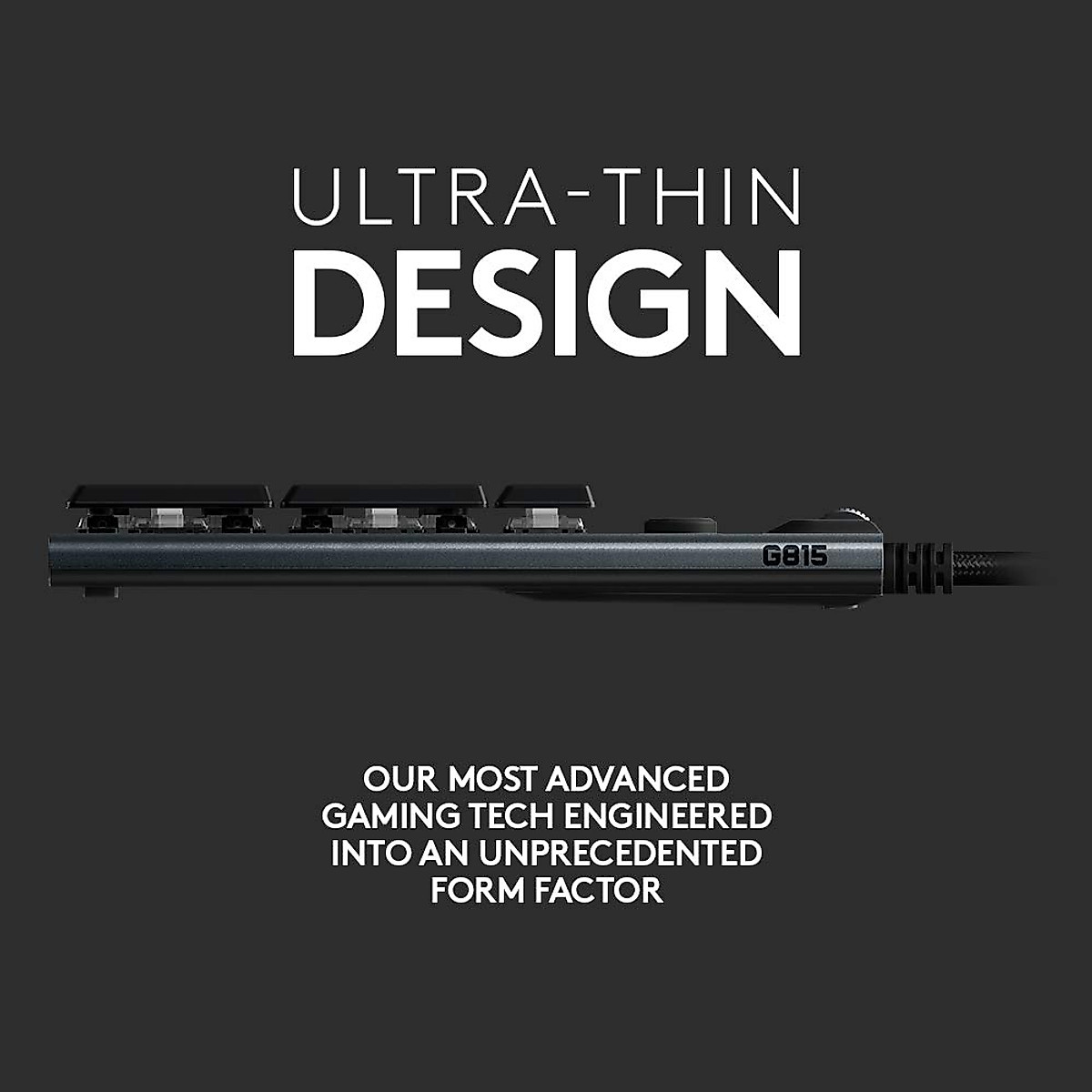 G815 RGB Mechanical Gaming Keyboard (Linear)