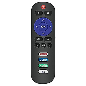 RC280 Replaced Remote Control fit for TCL Roku Smart TV 55S421 70S42 50S421 32S321 55S421 43S421 65S421 32D2900 32S301 55D2900U 55S401 65D2930U 65S401 65S4 55S535 50S535 65S535