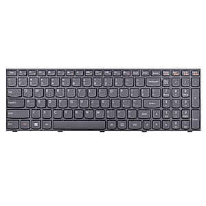SUNMALL Laptop Keyboard Replacement with Frame Compatible with Lenovo LdeaPad Flex 2 15 B50 B50-30 B50-45 B50-70 B50-80 B51-80 G50 G50-30 G50-45 G50-70 G50-80 G50-75 Z50 US Layout