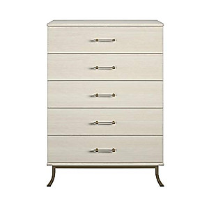 Little Seeds Monarch Hill Clementine White 5 Drawer Dresser