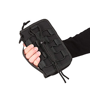 Passport Wallets Outdoor Travel Pouch Holster Handbag Credit Card Organizer (black)