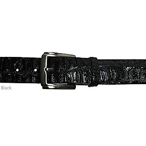 Genuine Hornback Crocodile Handmade 1 ½” Bronco Belts