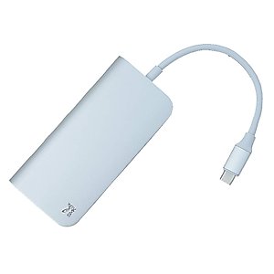 SMK-Link Electronics USB-C Multi-Port Hub, 6 Ports, White