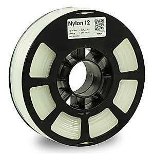 KODAK 3D printer filament NYLON 12 NATURAL color, +/- 0.03 mm, 750g (1.6lbs) Spool, 2.85 mm. Lowest moisture premium filament in Vacuum Sealed Aluminum Ziploc bag. Fit Most FDM Printers