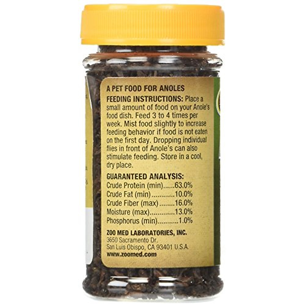 Zoo Med Anole American Chameleons Food, 0.4-Ounce