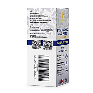 Hyaluronic Acid for Skin - 100% Pure Medical Quality Clinical Strength Formula - Anti aging formula (8 oz)