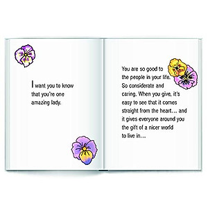 Blue Mountain Arts Mini Book (You Are One Amazing Lady)—Mother's Day Gift, Birthday Gift, or Thinking of You Gift for Mom, Daughter, Aunt, Sister, or Wife by D. Pagels, 4 x 3 inches