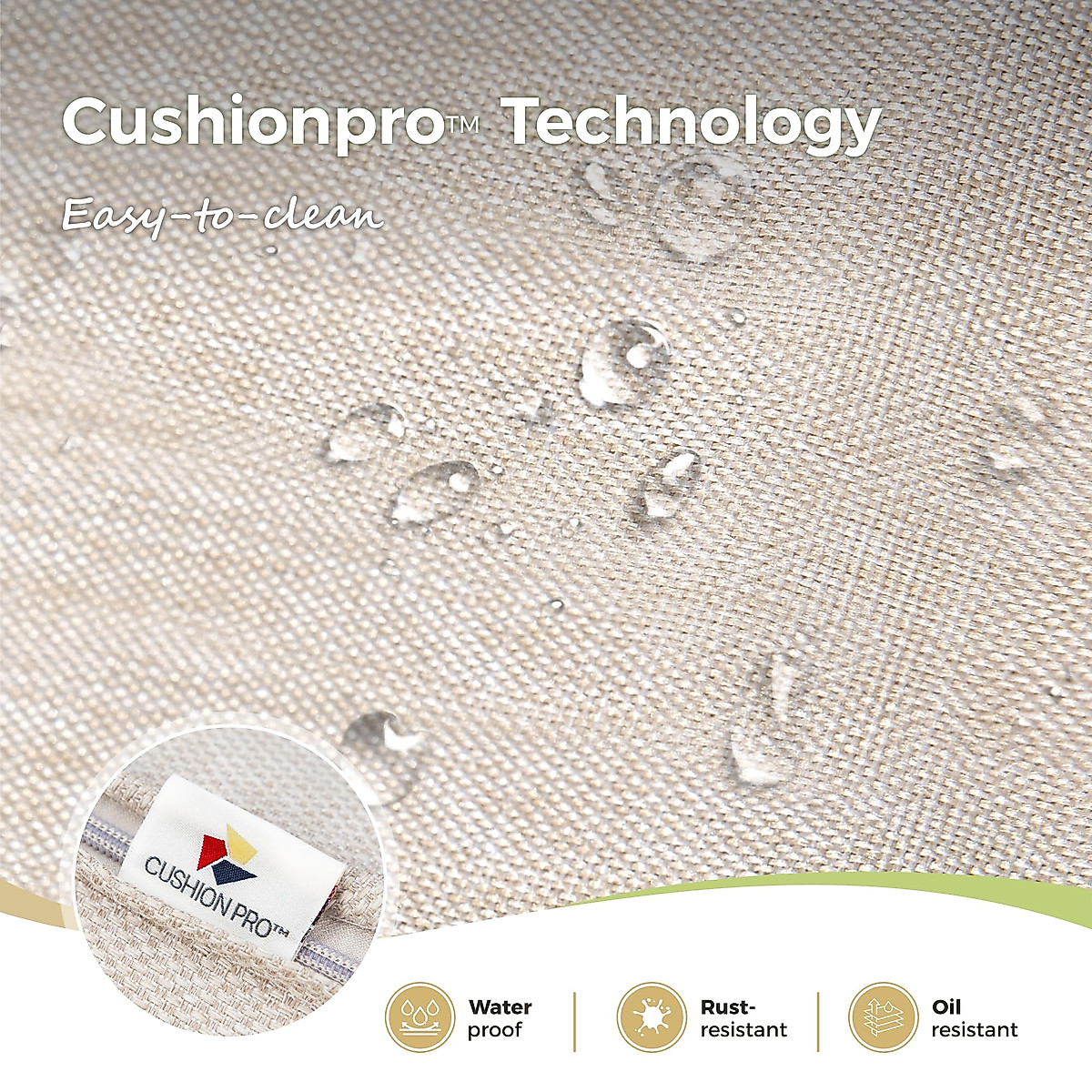 MIXPATIO Patio Furniture Set, 8 Pcs Wicker Outdoor Conversation Set, 4 x Leg Chairs, 1 x 3 Seater Sofa and 2 x Ottoman with 4" Thick Cushion and 56" Fire Pit Table, Beige