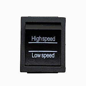 weelye High, Low Speed Switch for Children Electric Powered 4 Wheel Replacement Parts Kids Ride-On Car Toys Accessory