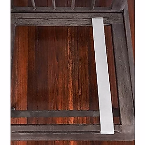 Cornucopia Brands Metal Chair Webbings Clips (25-Pack); Replacement Upholstery Furniture Clamps w/ Screws Included