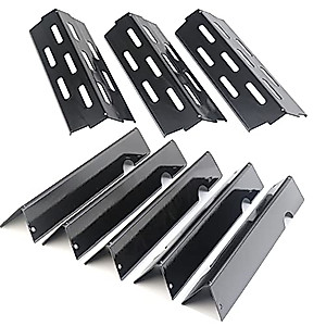 Plowo Grill Flavorizer Bars for 66032 66795 66040 Weber Genesis II E-310, II E-315, II E-330, II E-335, II S-310, II S-335, Genesis II LX S/E-340, Heat Deflectors Gas Replacement Parts Accessories