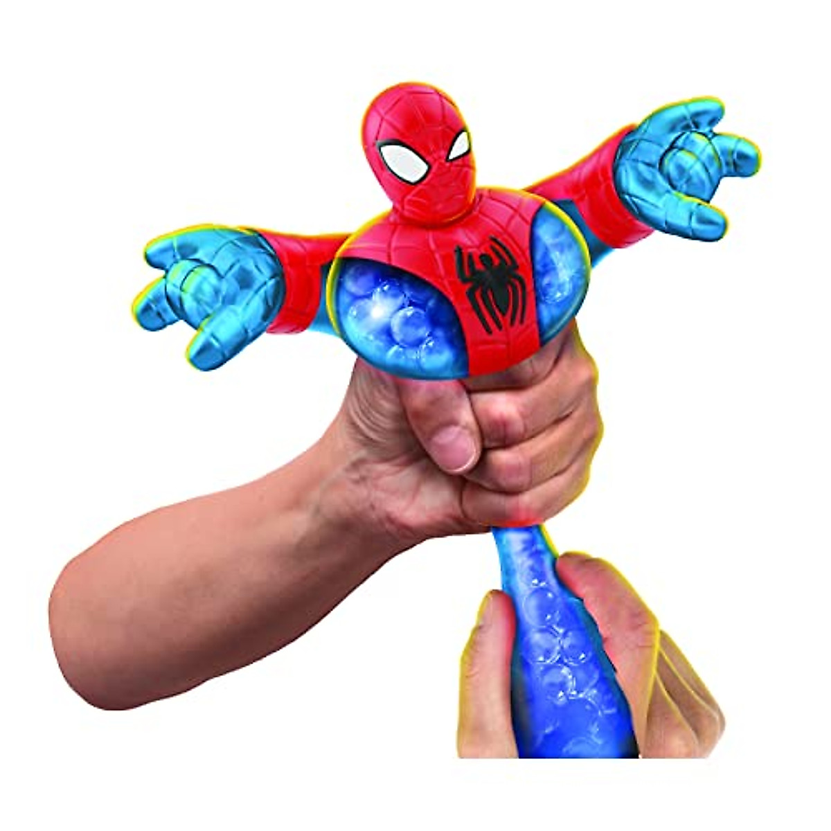 Heroes of Goo Jit Zu Marvel 6 Pack | 6 Amazon Exclusive Marvel Heroes | 4.5" Tall Action Figures | Spider-Man, Hulk, Captain America-Sam Wilson, Black Panther, Black Widow, and Iron Man