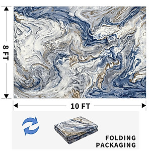 8x10 Area Rugs for Living Room, Modern Abstract Rug for Bedroom, Contemporary Machine Washable Rug, Large Stain Resistant Carpet for Dining Room Playroom Home Office, Pet & Kids Friendly