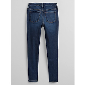 GAP Girls High Rise Fit Jegging Jeans, Dark Wash, 8 US