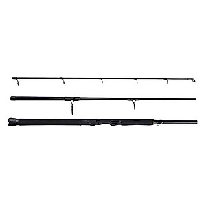 PENN 7’ Battle III Fishing Rod and Reel Spinning Combo, 7’, 3 Graphite Composite Fishing Rod with 6 Reel, Durable, Break Resistant and Lightweight, 6000 Reel Size - 7' - Medium Heavy - 3pc, Black/Gold