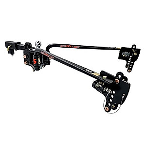Camco Eaz-Lift ReCurve R6 1,200lb Weight Distribution Hitch | Features 1,400lb Max Tongue Weight Rating, 2-5/16-inch Ball has a 15,000lb Max Rating, and Premium Adaptive Sway Control | (48734)