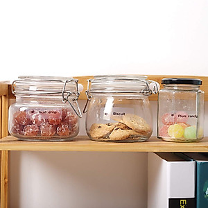 Phomemo Adhesive Transparent Thermal Paper, for Phomemo M02/M02 Pro/M02S/M03/M04S Mini Thermal Printer, 50mm x 3.5m, Diameter 30mm, 3 Rolls