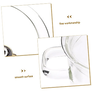 Soup Pot Glass Pot for Kitchen Cooking Pot Household Glass Pot for Cooking Home Stove Pot Stew Pot Noodle Pot Heat Resistant Glass Pot Home Glass Pot Kitchen Stockpot Kitchenware