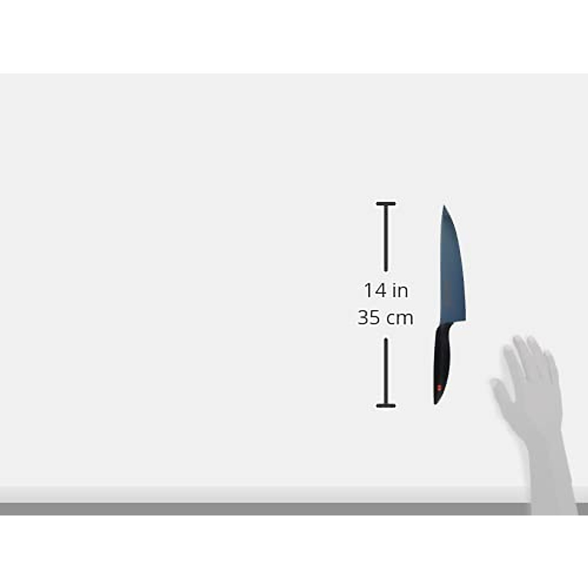 Chroma 霞 剣型包丁 Sword Knife, 7.75 Inch, Black