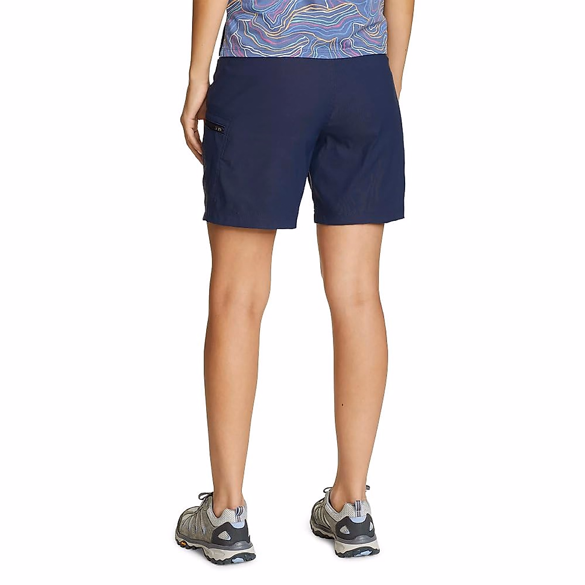 Eddie Bauer Women's Rainier Shorts, Med Indigo Rainier, 12