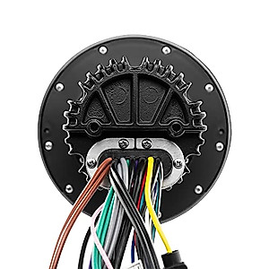 DS18 MRX100 Marine Boat Head Unit - 2 Zones, 4 Volts Output, RDS 4X40 Watts, TFT Video Screen, No CD Player, Bluetooth Audio, IPX6 Rated, USB, MP3, AM/FM Radio Receiver