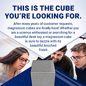 1.5" Magnesium Cube