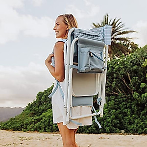 ONIVA - Outdoor Directors Chair with Side Table - Beach Chair for Adults - Camping Chair with Table