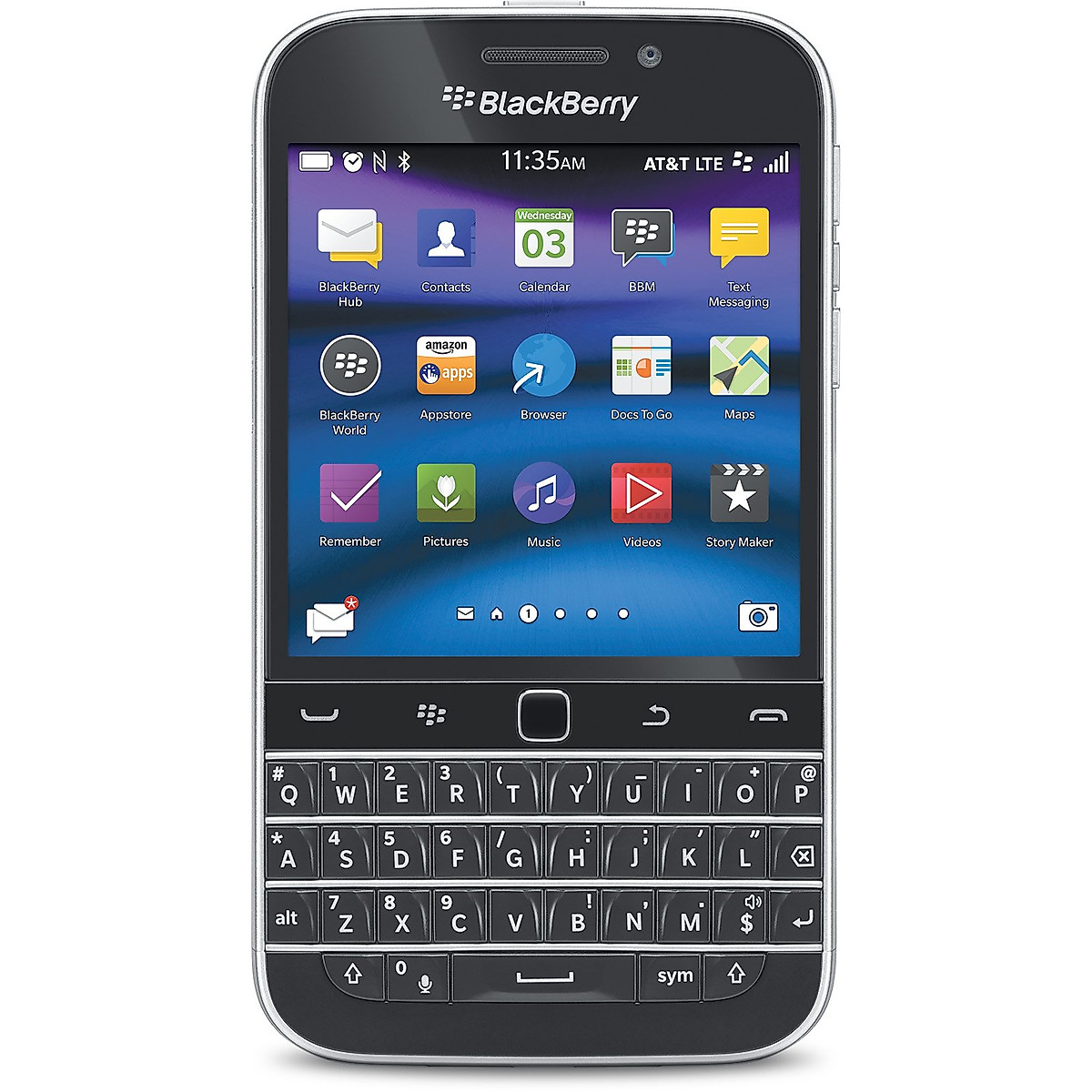 BlackBerry Classic, Black 16GB (AT&T)
