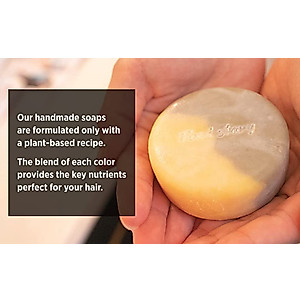 Food Story for Hair - AVOCADO Shampoo Bar for DRY scalp and hair Low pH Vegan Refreshing surfate free waterless shampoo soap bar