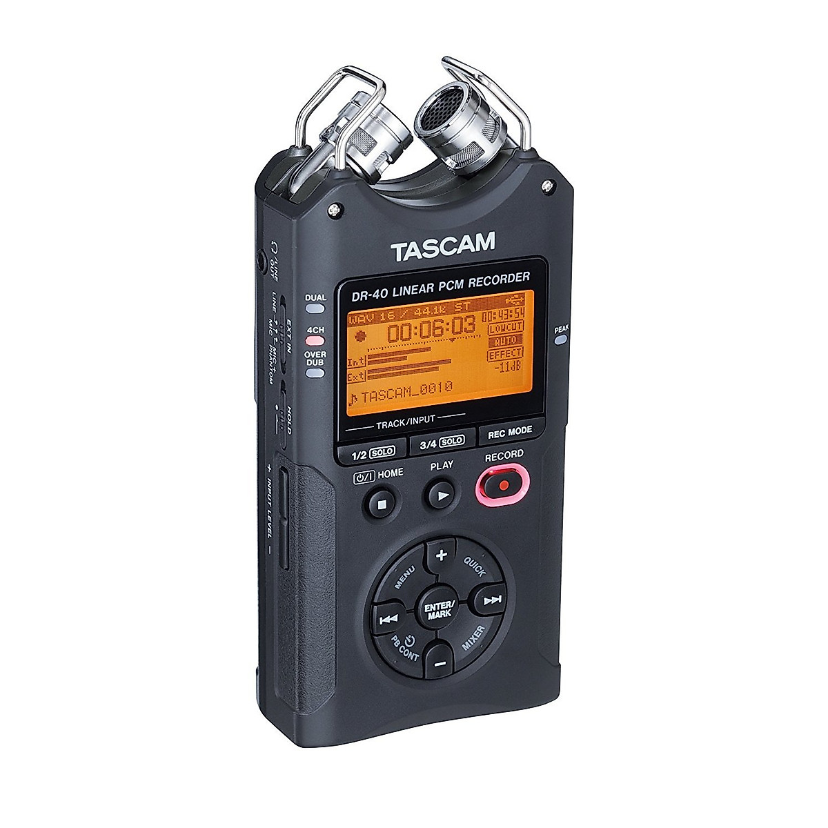 Tascam, 4 AD Converter, usb2.0, Black, DR-40