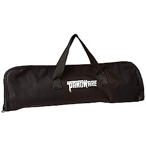 Panoware BBQ Grill Tools Set Gift for Dad, 4 Piece Set, Number 1 Dad Tongs, Spatula, Digital Thermometer and Case