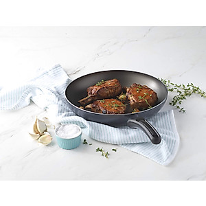 Goodcook Classic 10 Inch Saute Pan Nonstick cookware, Medium, Black