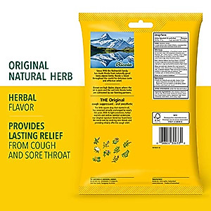 Ricola Original Natural Herb Cough Suppressant Throat Drops, 45 Drops, Fights Coughs Naturally, Soothes Throats, Naturally Soothing Relief (Count Size May Vary)