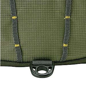 Allen Company Eagle River Lumbar Fly Fishing Pack - Water-Resistant Hiking Bag Perfect for Fly Fishing Gear, Equipment, and Accessories - 10" L x 5.5" W x 6" H - Green