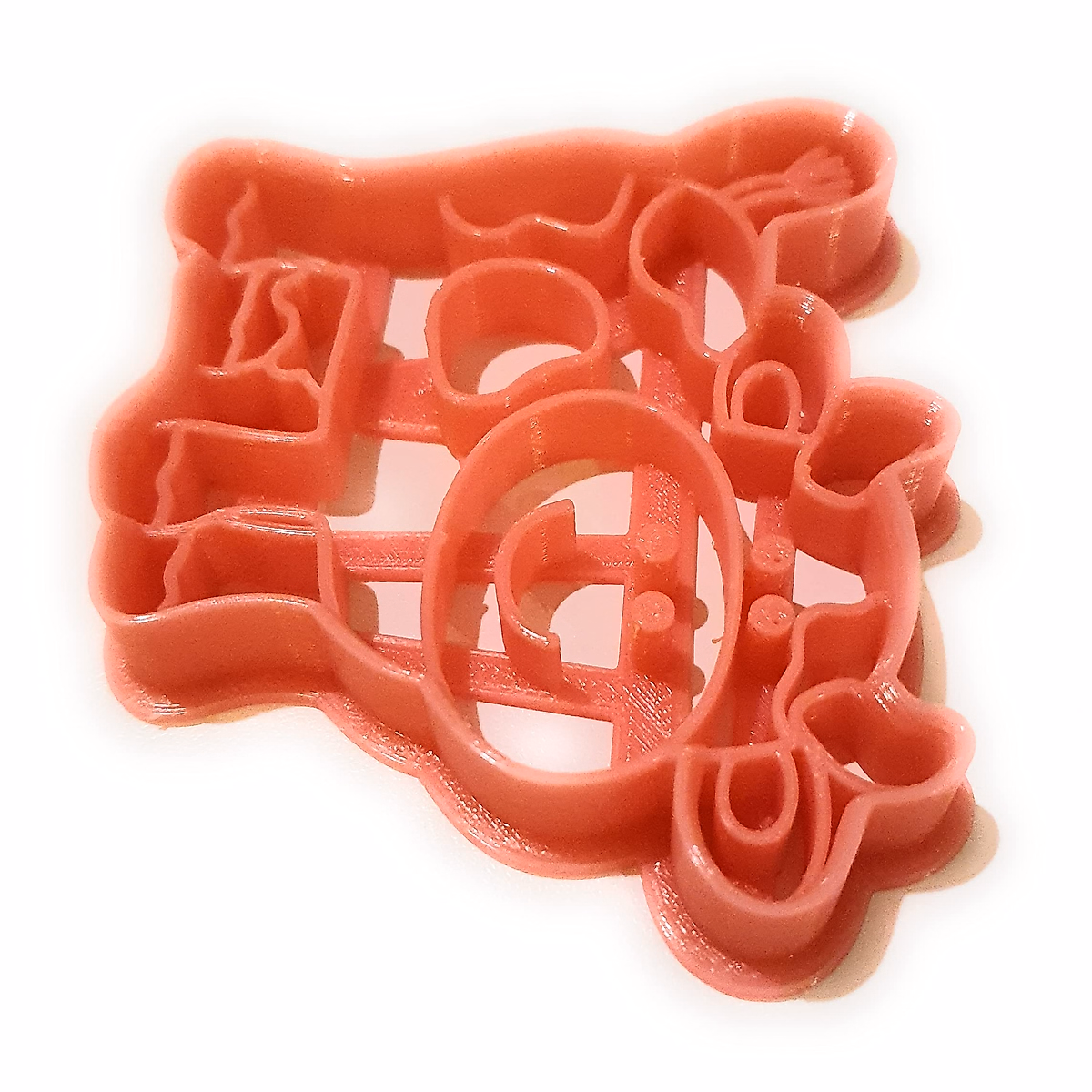 T3D Cookie Cutters Cow Cookie Cutter, Suitable for Cakes Biscuit and Fondant Cookie Mold for Homemade Treats, 3.48inch x 3.11inch x 0.55inch