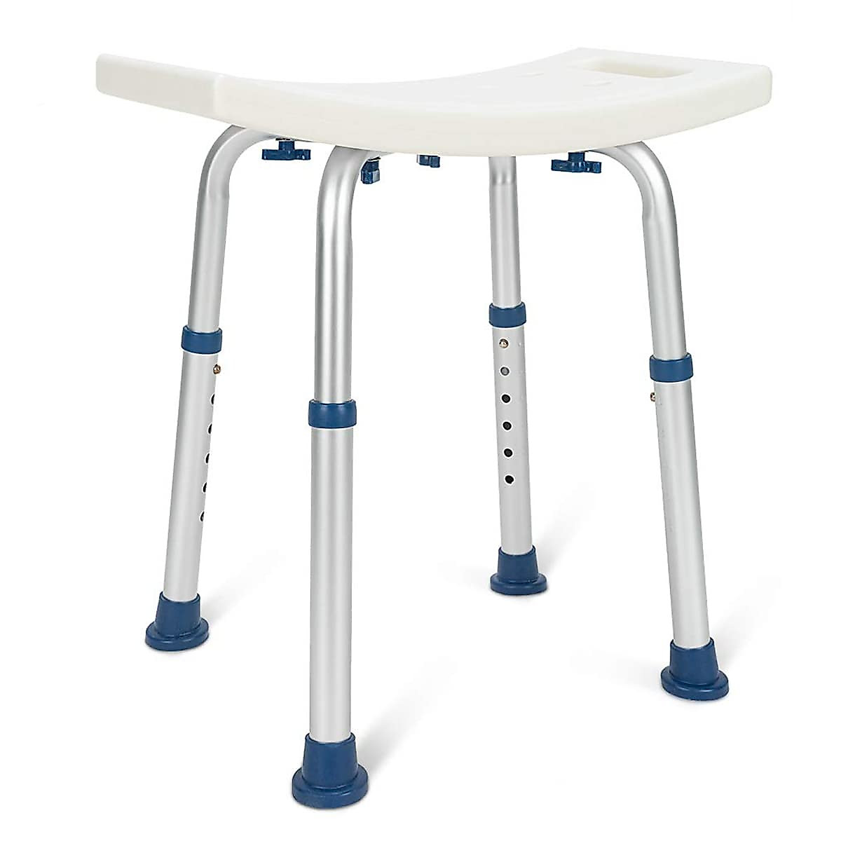 GreenChief Shower Chair for Inside Shower, Narrow Shower Stool Adjustable Bath Seat, Medical Bathtub Stool Small Shower Bench for Elderly, Senior, Handicap, Disabled (300 LBS)