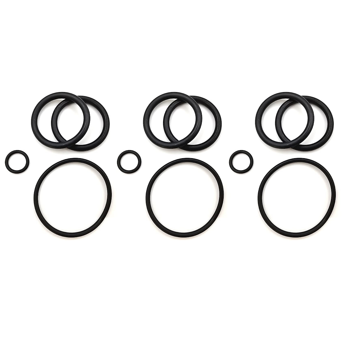 WFCYQ Backwash Slide Valve o-Ring Compatible with 261047 261165 263064 and Piston Assy 273241 O-Ring 2" Rebuild Repair Kit Replace 272406 273062 273090 (3pack)