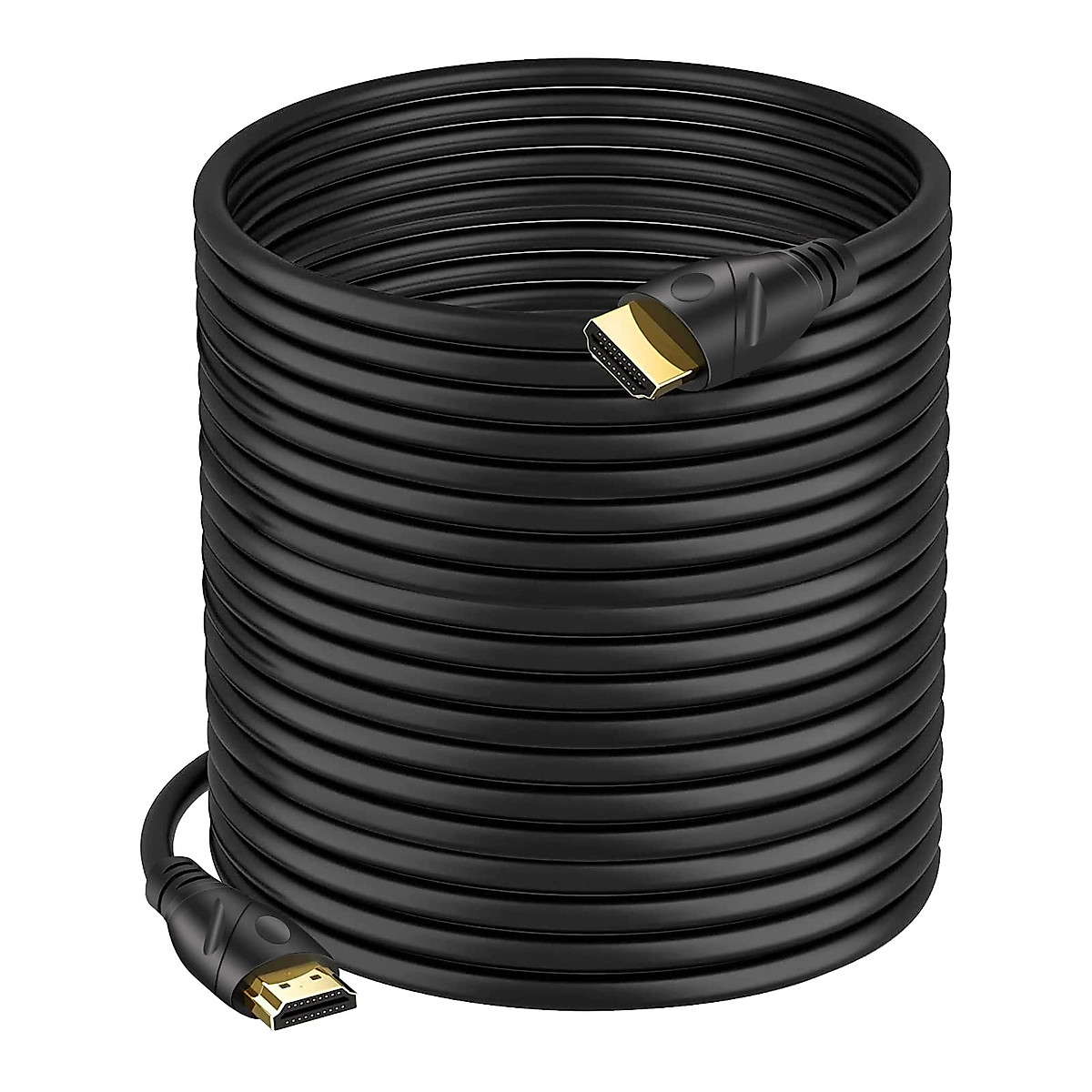 4K HDMI Cable-Jorenca 100FT(HDMI 2.0,18Gbps) Ultra High Speed Gold Plated Connectors,Ethernet Audio Return,Video 4K,FullHD1080p 3D Compatible with Xbox Playstation Arc PS3 PS4 PS9 PC HDTV-Black