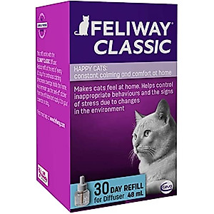 Feliway 48 ml Refill Only for Diffuser Plug-in Feline Stress Behavior Relief