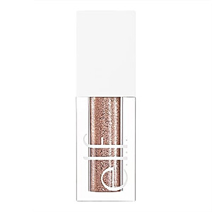 e.l.f. Liquid Glitter Eyeshadow, Long Lasting, Quick-Drying, Opaque, Gel-Based Eyeshadow For Creating High-Impact, Multi-Dimensional Eye Looks, Pinky Swear, 0.10 Fl Oz