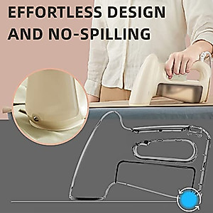 Bear Steamer for Clothes, Handheld Clothes Steamer,1300W Strong Power Garment Steamer with 230ml Tank,Fast Heat-up, Auto-Off, Steam Iron Fabric Wrinkle Remover with Brush for Home and Travel