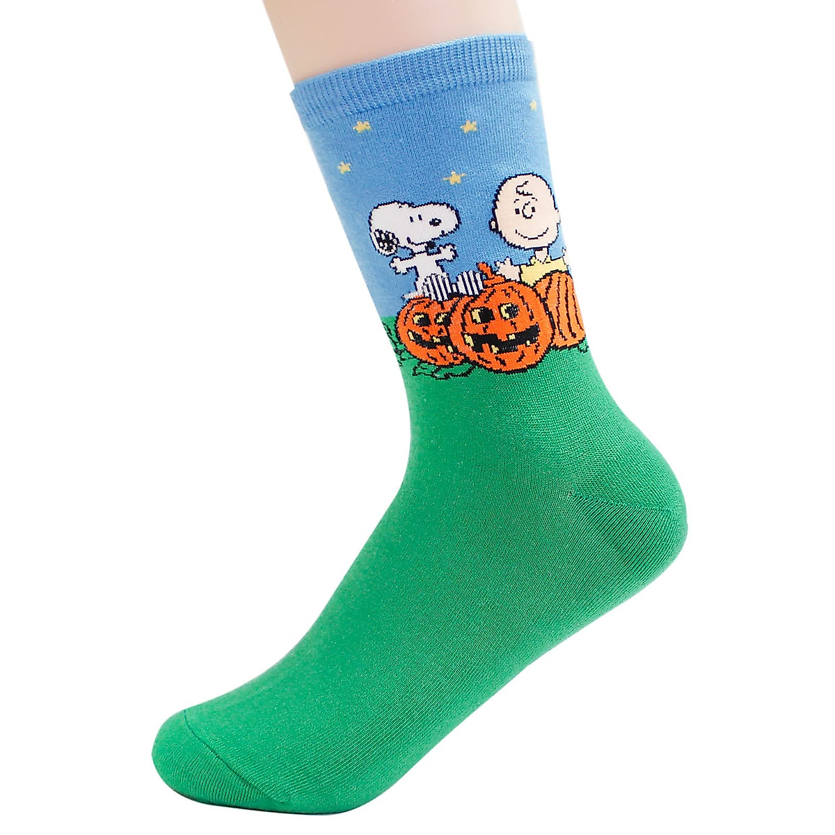 The Peanuts Snoopy Women and teen girls Licensed Socks Collection Socksense (Travel_4pairs)