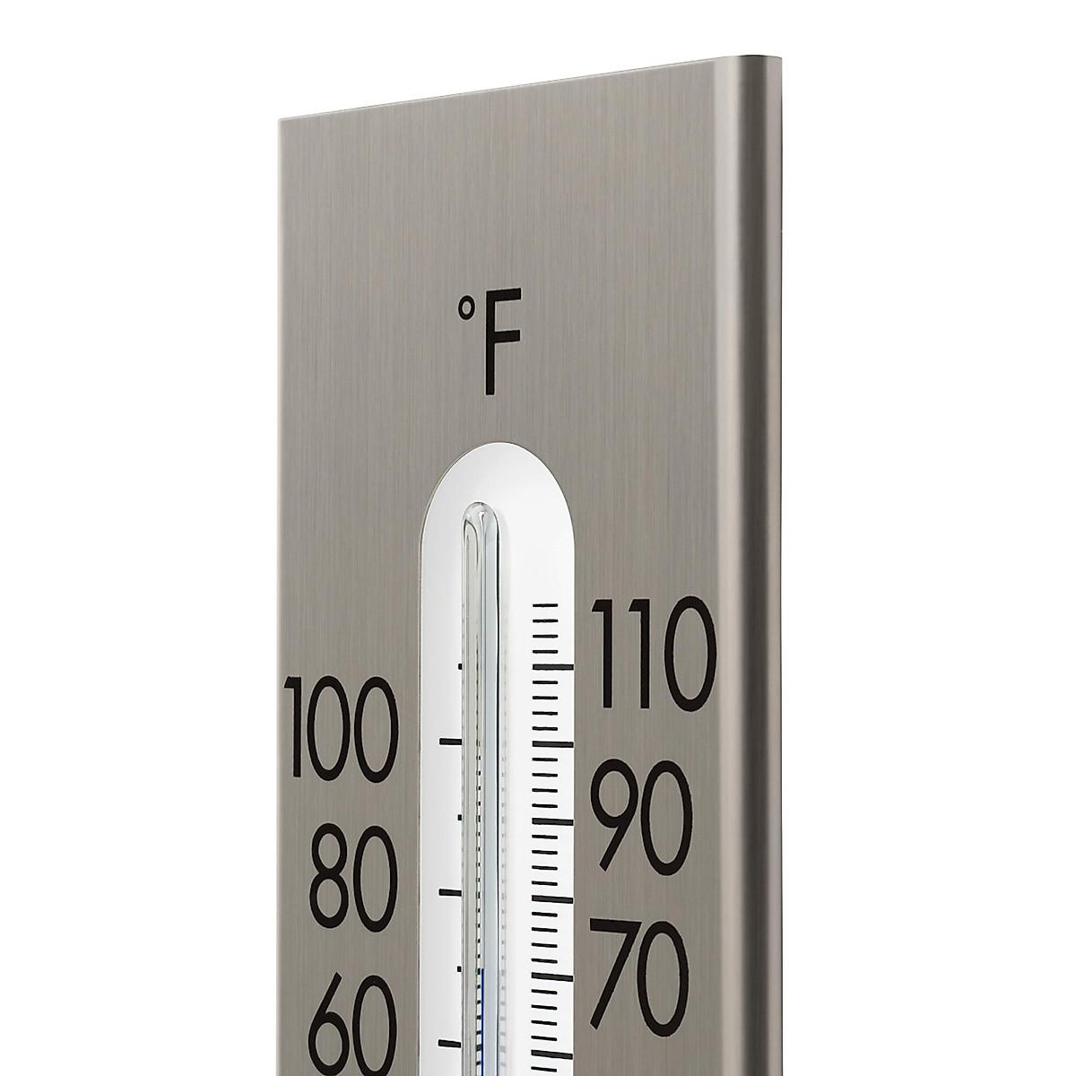 La Crosse 204-1523-INT 9 inch Stainless Steel Analog Vertical Thermometer