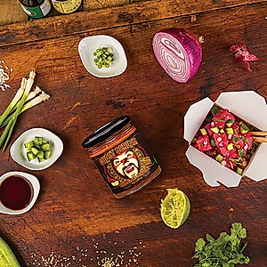 Ghost Scream Hot Sauce - “Chili Garlic Paste” (Asian Style Sambal) - Award Winning Recipe (from a World-Renowned Chef) with Fresh Ghost Chili Peppers, Fiery Red Jalapenos & Fresh Garlic. (9 Oz.)