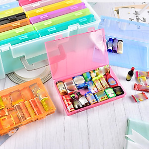 Aptbyte Collector Case Compatible with 5 Surprise Mini Brands Toys Series 1 2 3, 18 Independent Mini Mart Box for Gold Rush Mystery Capsule Real Miniature Collectible Toy (Box Only)