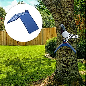 Yardwe 10pcs Dove Rest Stand Bird Perches Pigeon Stand Roost Frame Plastic Pigeon Perches Bird Supplies Accessories for Home Pigeon Bird Parrot (Random Color)