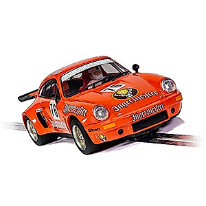 Scalextric Porsche 911 3.0 RSR Jagermeister 1:32 Slot Race Car C4211 Orange
