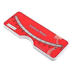 Portable Scoliosis Meter 0‑30° Scoliometer Measuring and Testing Meter Back Spine Diagnosis